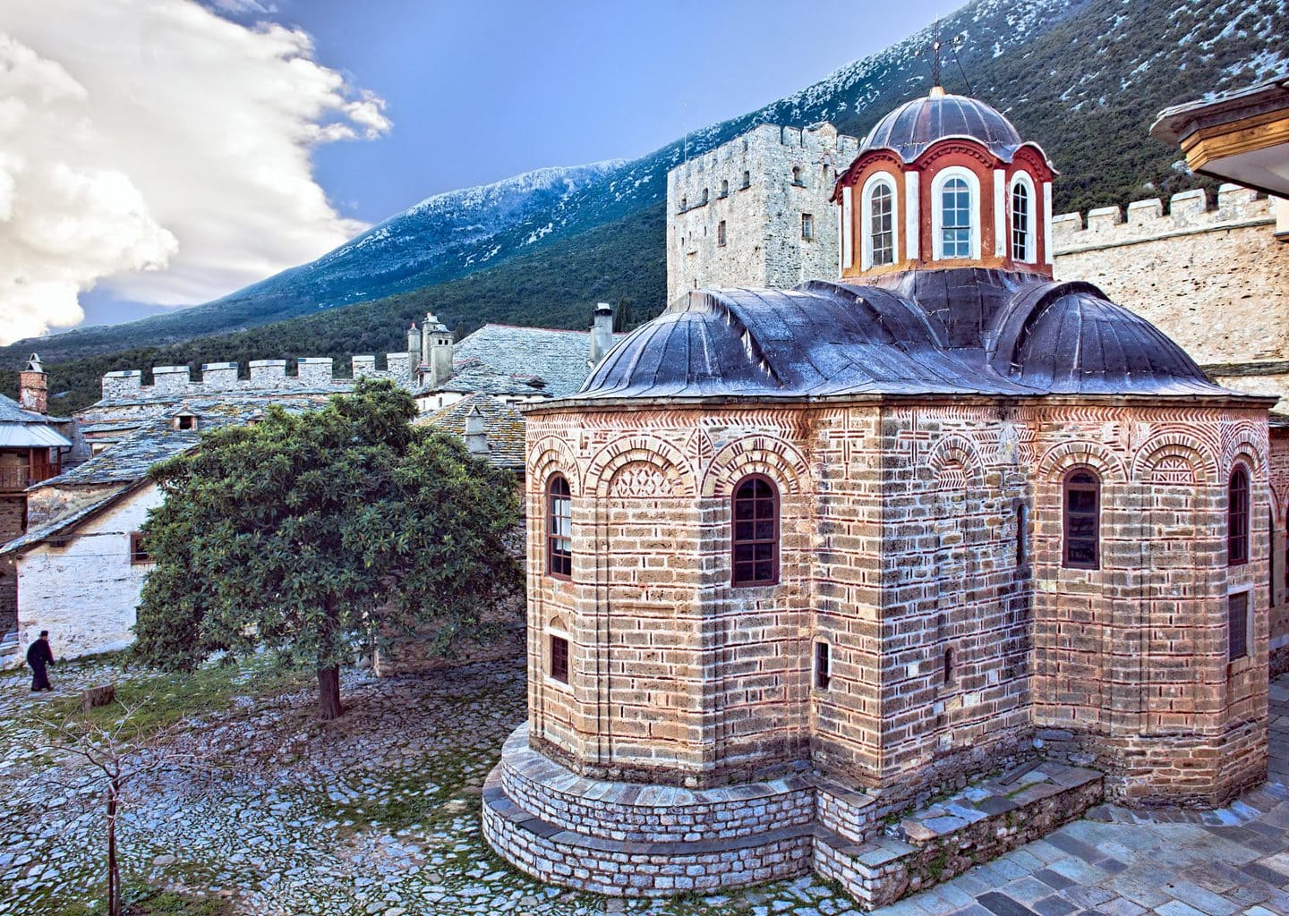 Ιερά Μονή Μεγίστης Λαύρας - Athos Sea Cruises -The Mount Athos Project