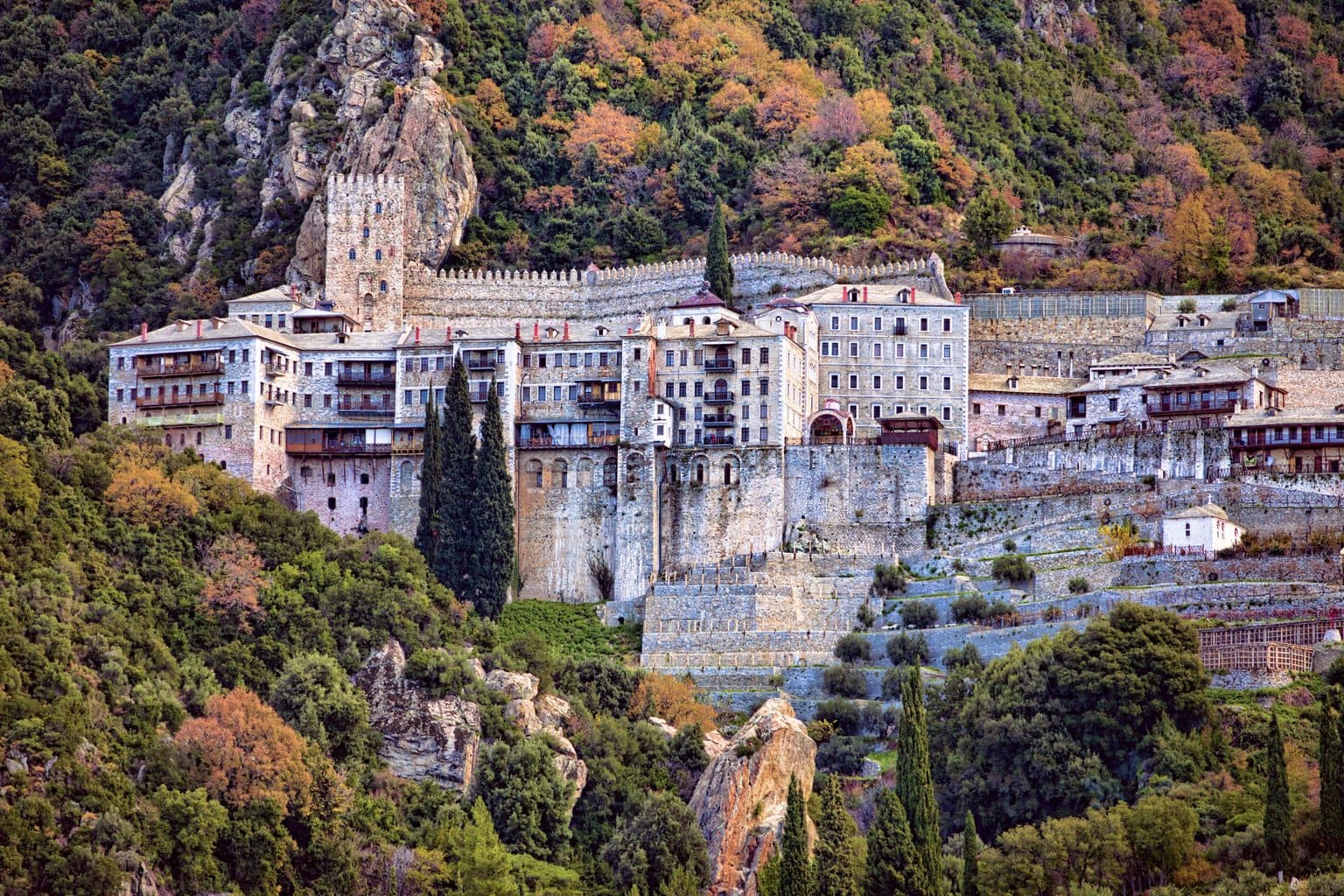 The 20 monasteries of Mount Athos, a super guide - Athos Sea Cruises